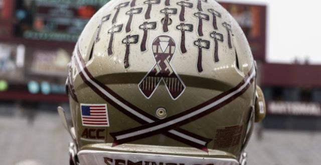 FSU's Tomahawk helmet stickers aren't going anywhere