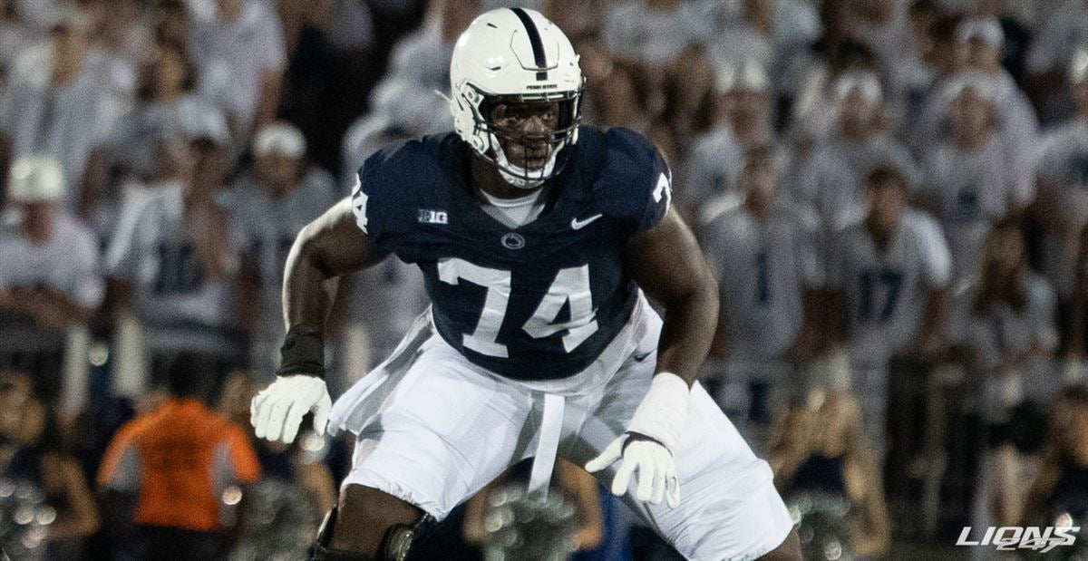 Former Penn State star Olu Fashanu signs rookie deal with New York Jets ...