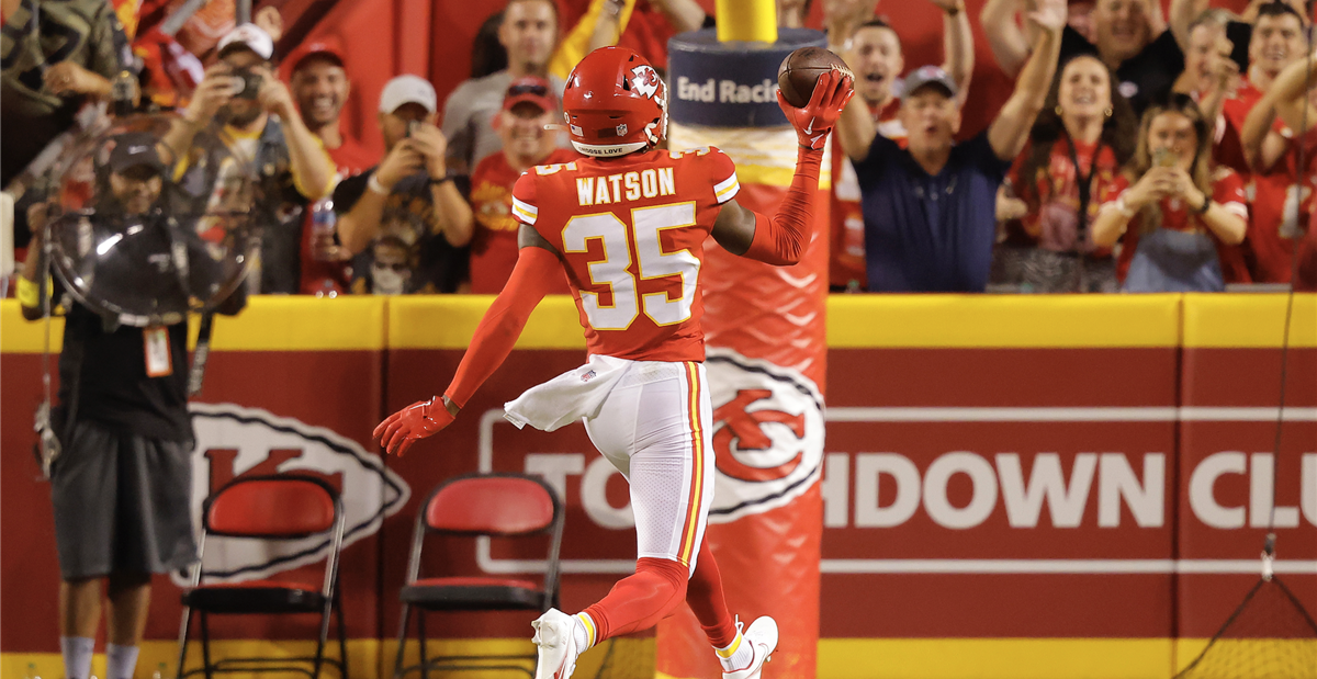 WSU's Jaylen Watson steals show for Kansas City with 99-yard pick six