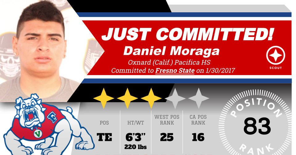 Three-Star Daniel Moraga commits to Bulldogs