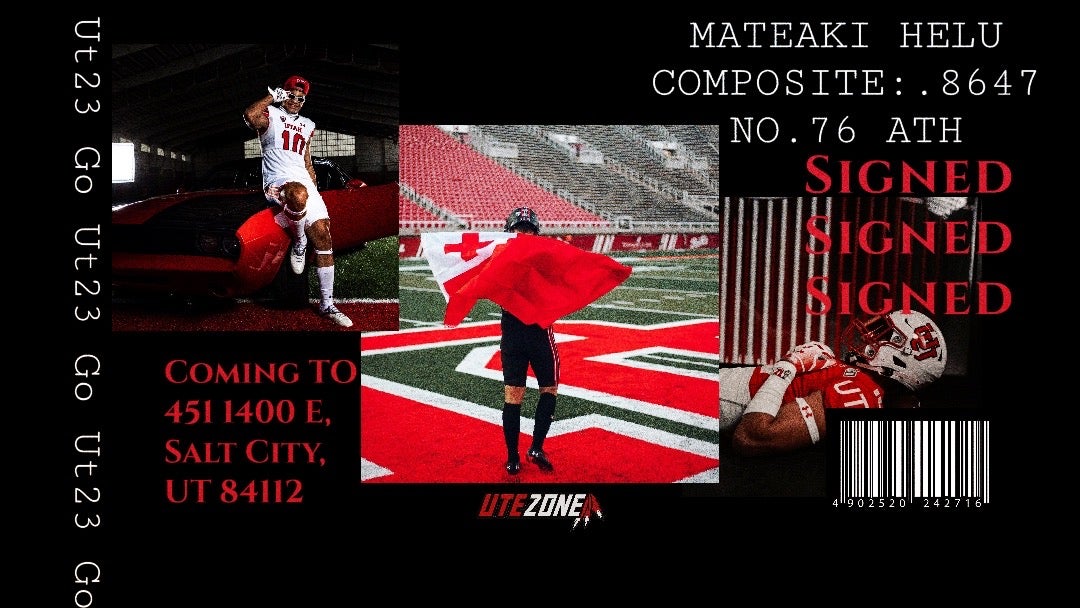 UteZone Signing Day Profile: Mateaki Helu
