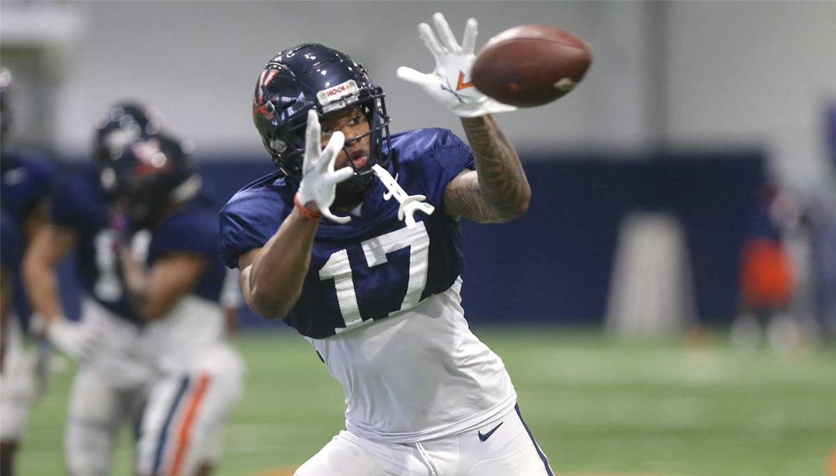 Virginia receiver JR Wilson is ready for a bigger role