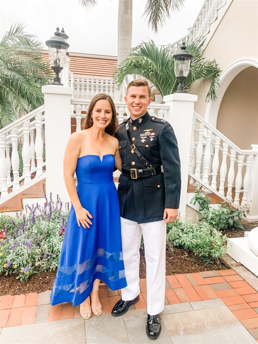 Former Marine Matt Ganyard living his college football dream at ...