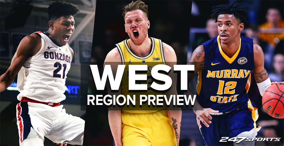 Previewing the NCAA Tournament's West Region