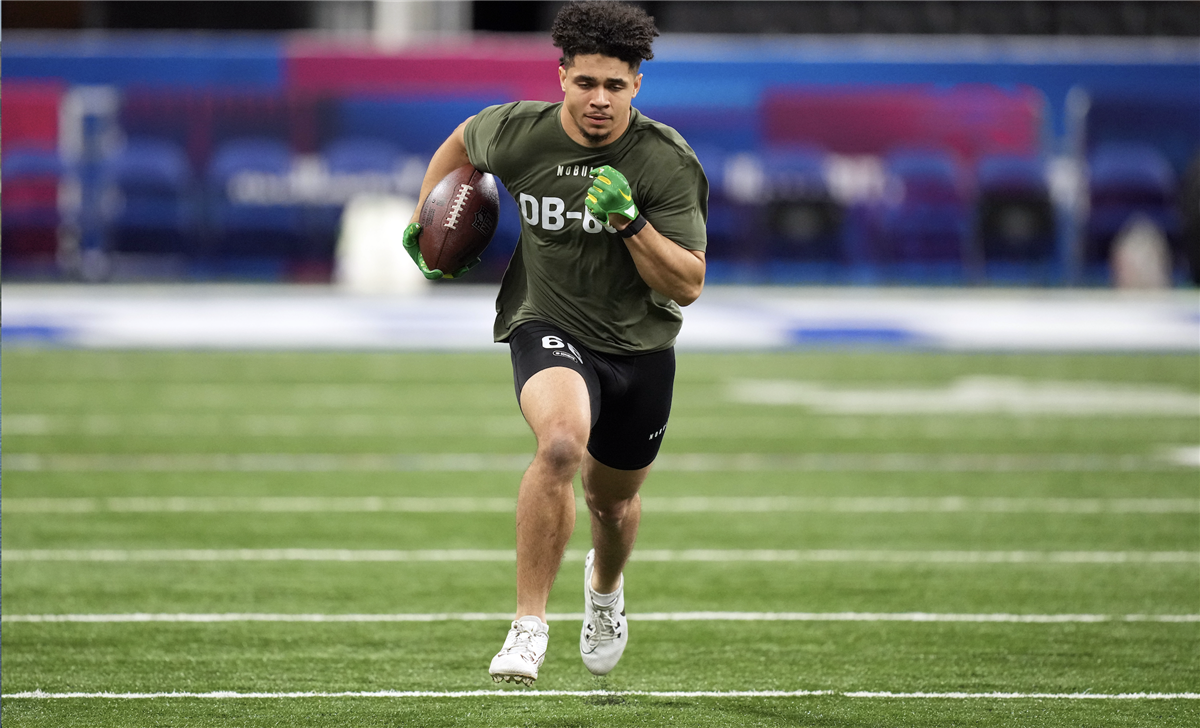 How Oregon S Evan Williams performed at the 2024 NFL Scouting Combine