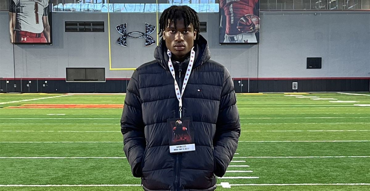 Local WR Daveon Estes recaps latest Maryland visit