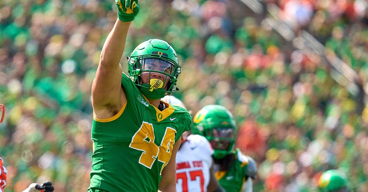 Teitum Tuioti’s growth Is powering Oregon’s defense into the playoffs