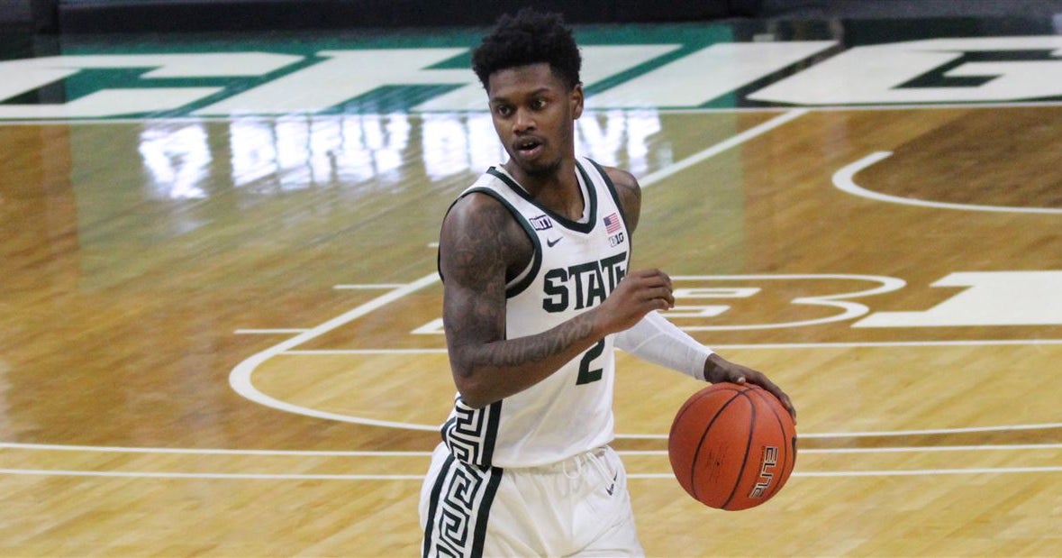 Rocket Watts rejoining Michigan State starting five for Michigan game