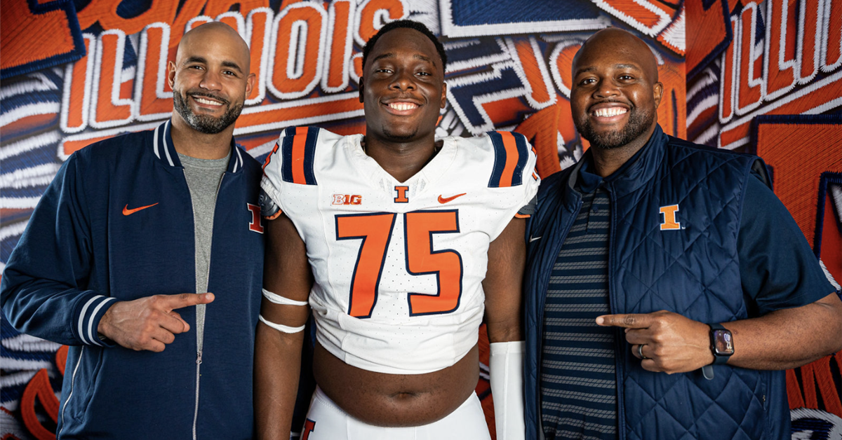 Three-star 2026 DL Tony Balanganayi buys into Illini DL development ...