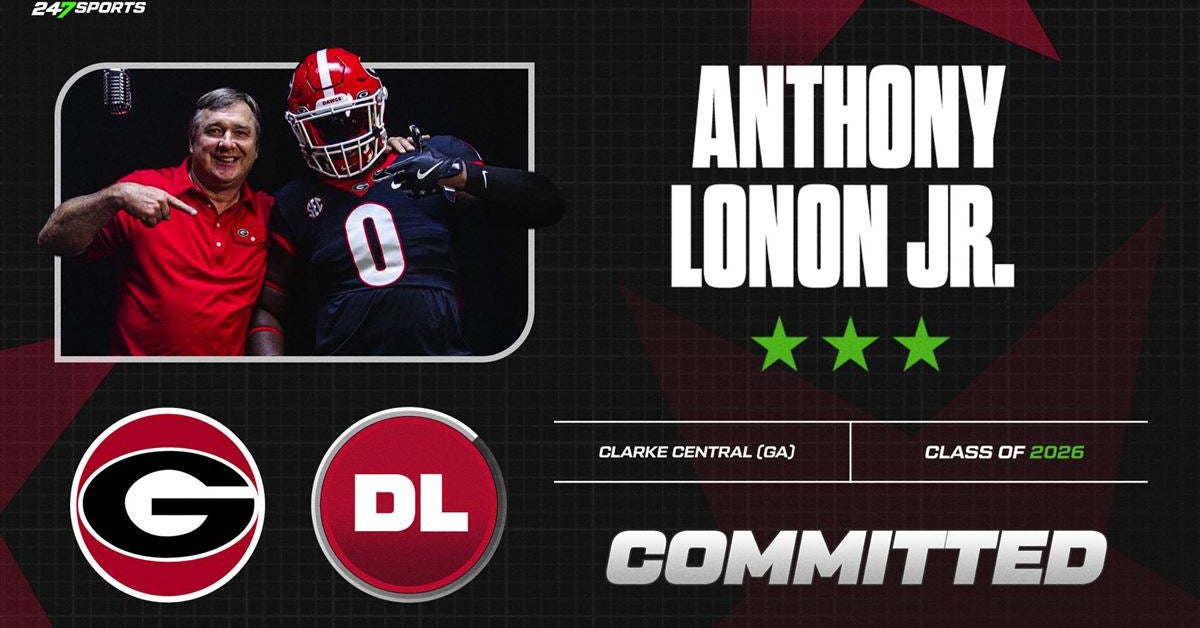 Local legacy Anthony Lonon Jr. commits to Georgia over Georgia Tech