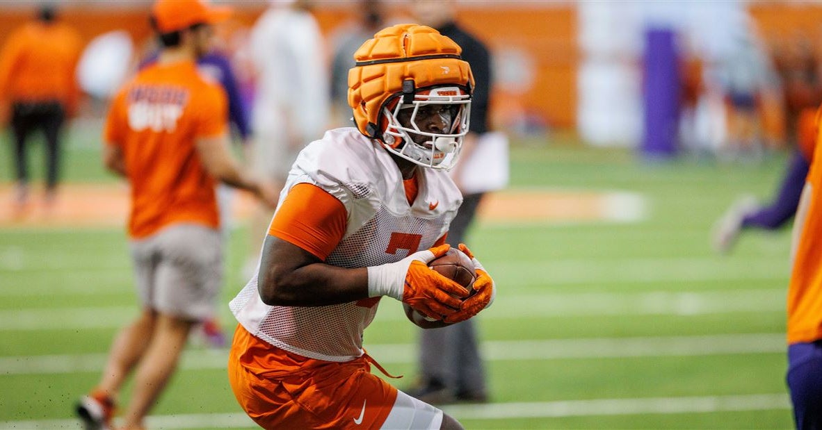 Dabo Swinney confident in Clemson’s running-back depth behind Phil Mafah