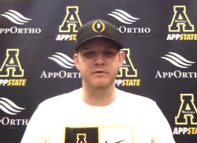 APP STATE MARCH 31st SPRING PRACTICE INTERVIEWS