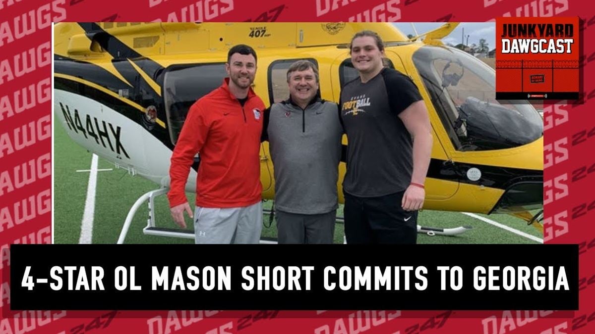 Georgia football podcast: Breaking down commit Mason Short + the 2025 ...