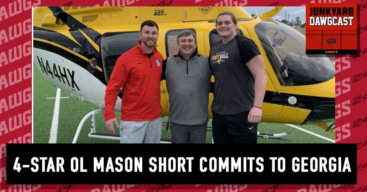 Georgia football podcast: Breaking down commit Mason Short + the 2025 ...