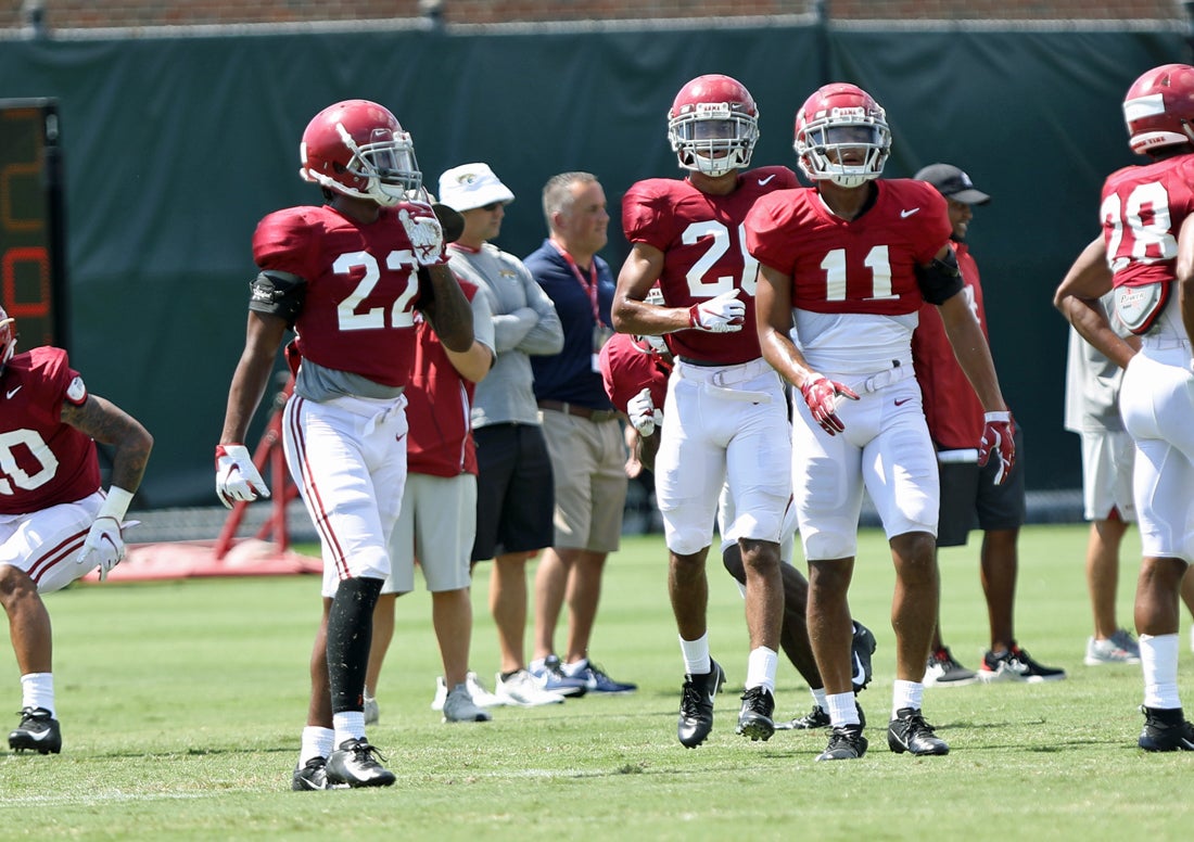 Photos: Day 12 of Alabama's fall camp