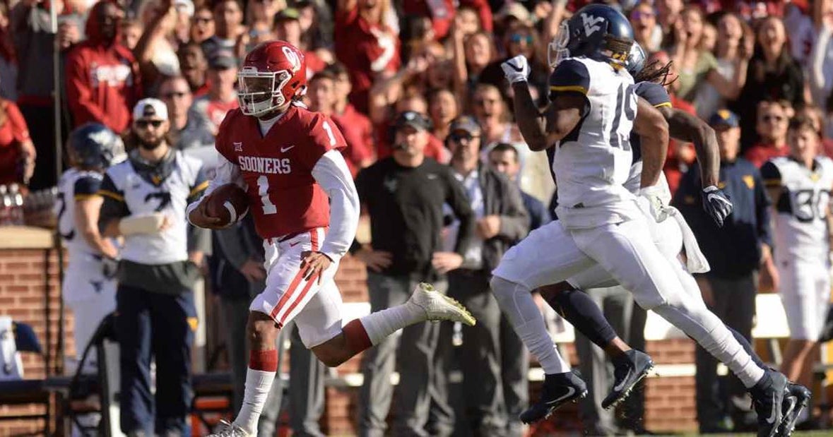 Anonymous Big 12 coaches rave about OU QB, RB duo, Co-OC