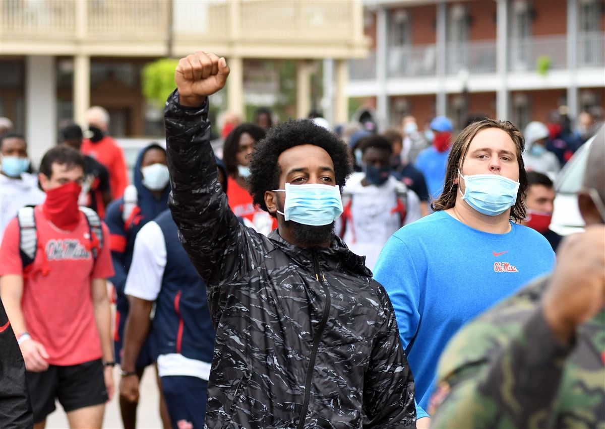 Ole Miss Football releases statement on Friday's protest