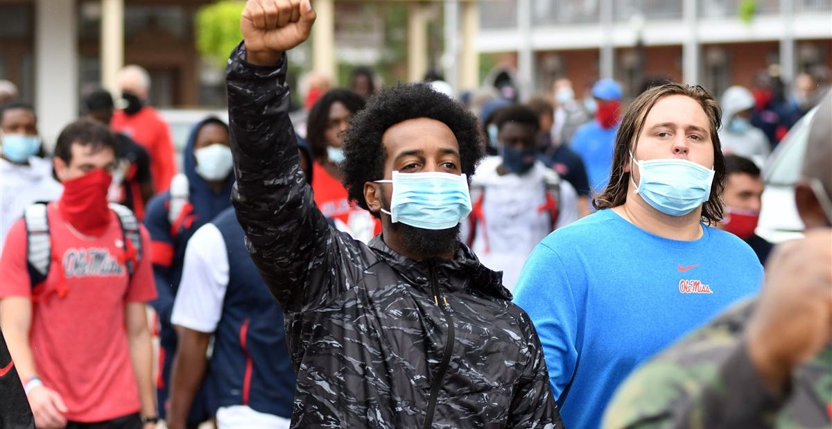 Ole Miss Football releases statement on Friday's protest