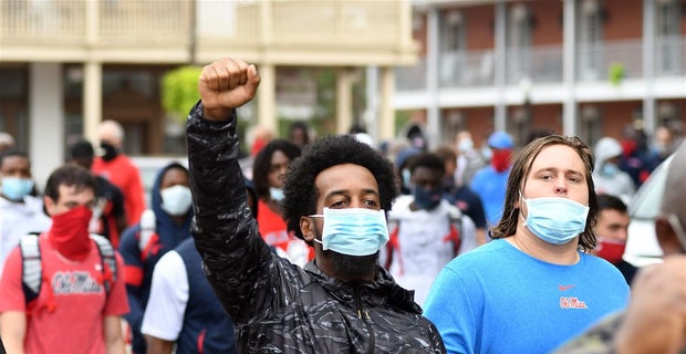 Ole Miss Football releases statement on Friday's protest