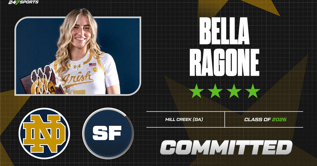 2026 top-20 prospect Bella Ragone commits to Notre Dame