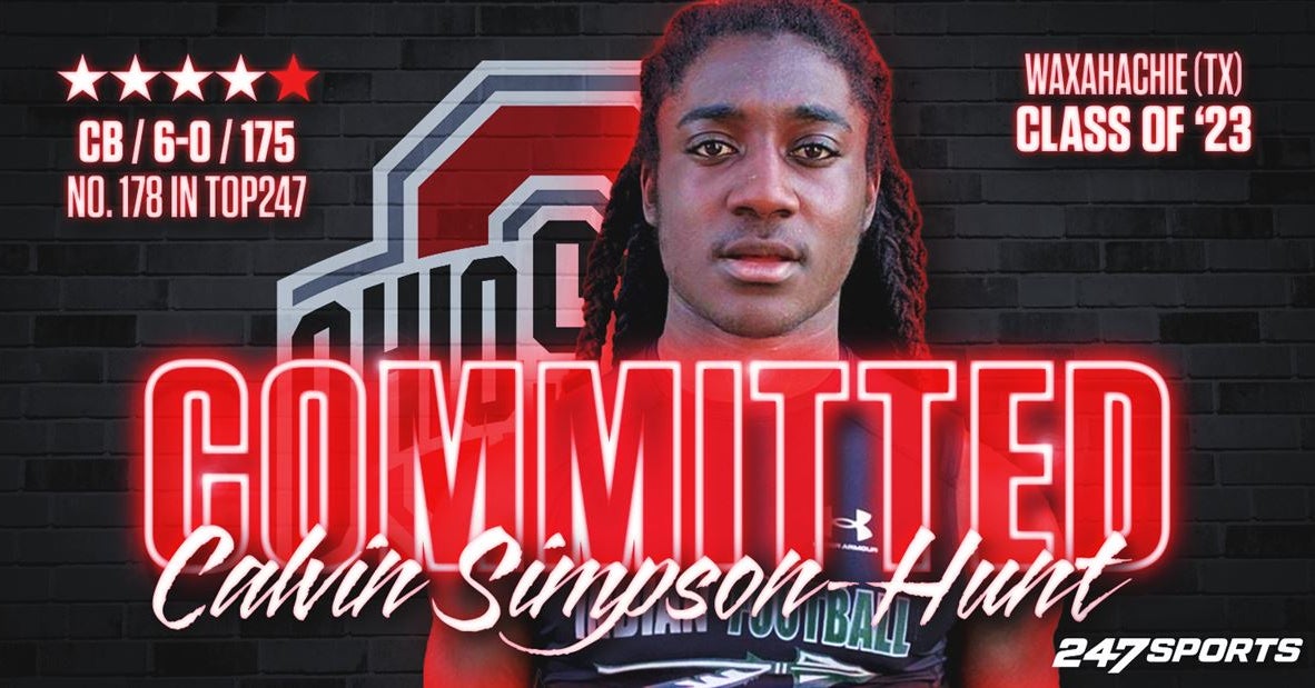 BREAKING: Cornerback Calvin Simpson-Hunt flips to Ohio State