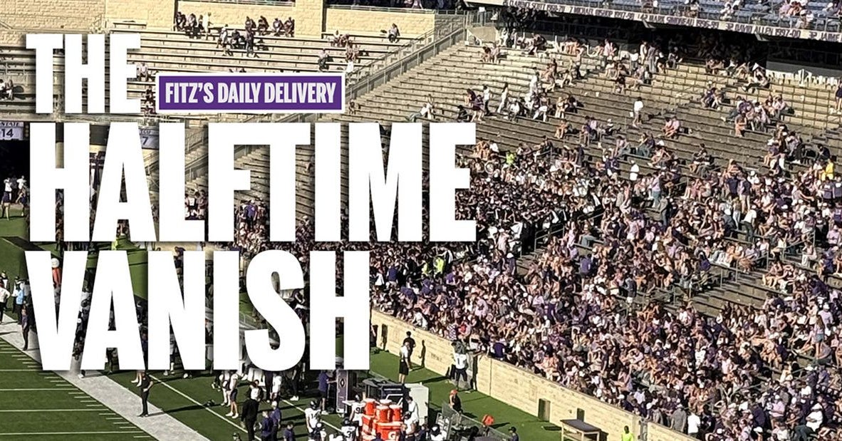 Daily Delivery: It's time to address the crowd's halftime disappearing act