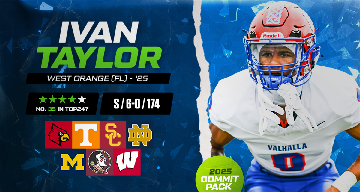 Elite Safety Ivan Taylor Sets Finalists, Commitment Date