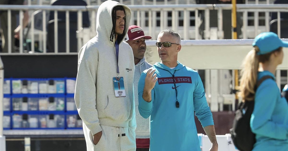 JUCO WR Jordan Scott, who is committed to Arizona State, takes in ...