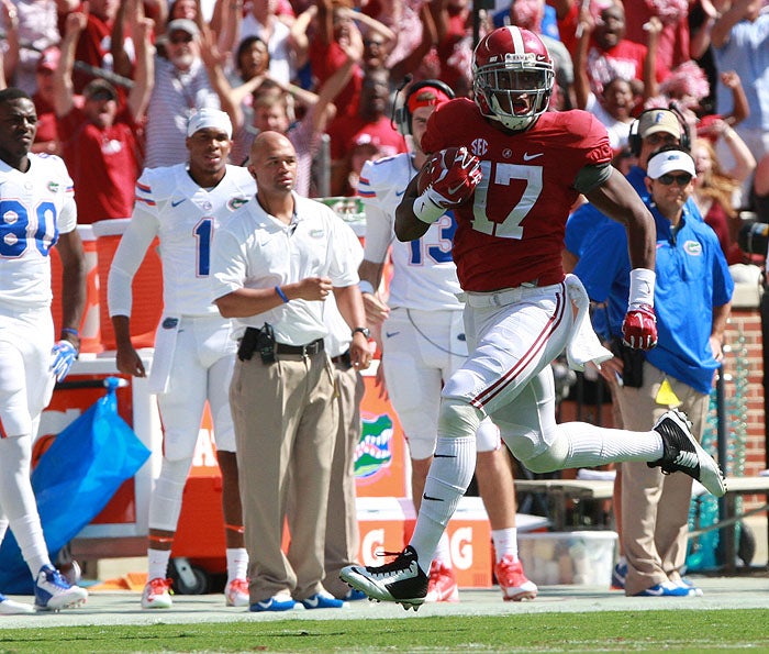 Alabama RB Kenyan Drake says he will return for senior season