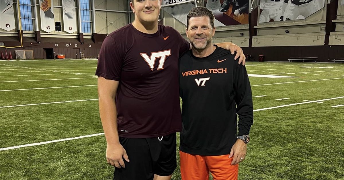 Priority OL target Mason Wade set to return to Virginia Tech