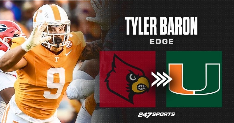 Louisville EDGE Tyler Baron commits to Miami