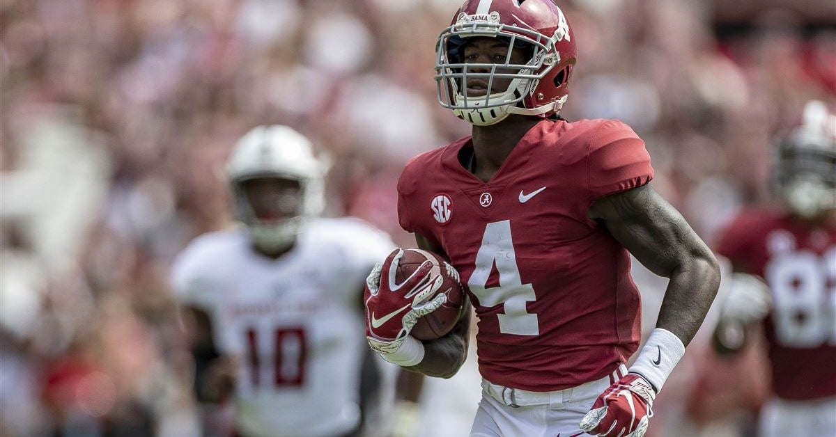 Alabama's trio of WRs making plays of its own this season