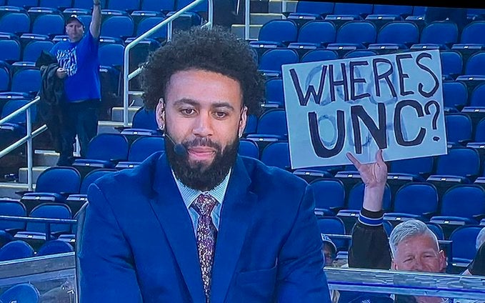 Let’s all laugh at UNC-ch