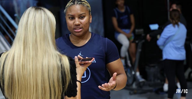 Photos: Inside UNC Women's Basketball Media Day & Practice