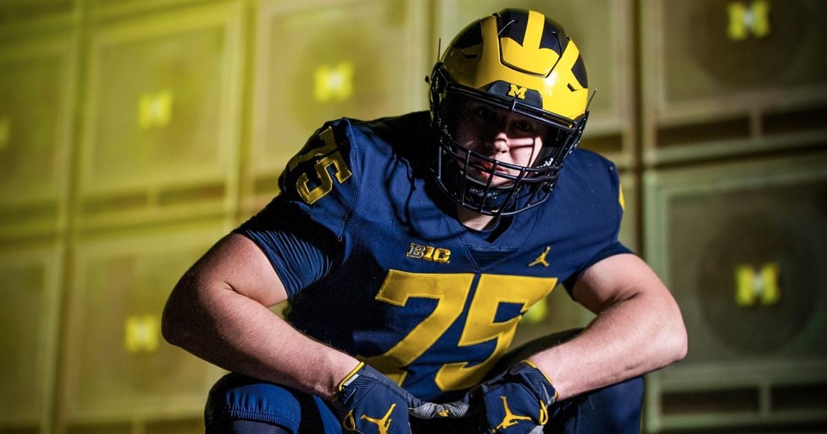Michigan DL commit Manuel Beigel enjoys time back in Ann Arbor