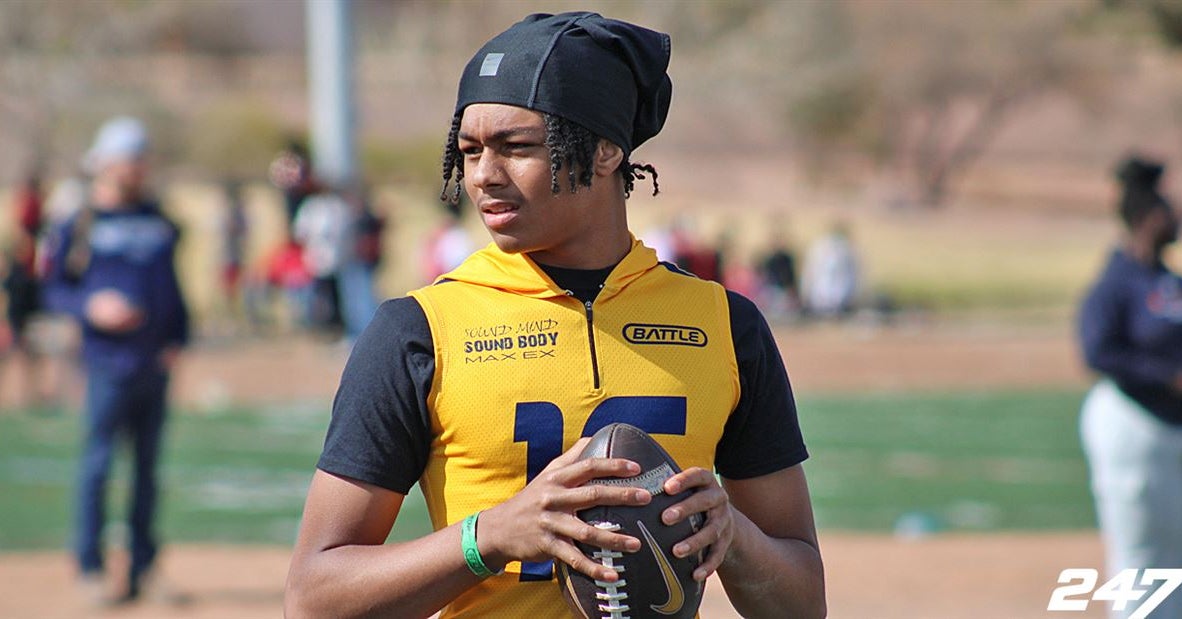 Elite 2028 Quarterback Donald Tabron to visit Notre Dame next weekend