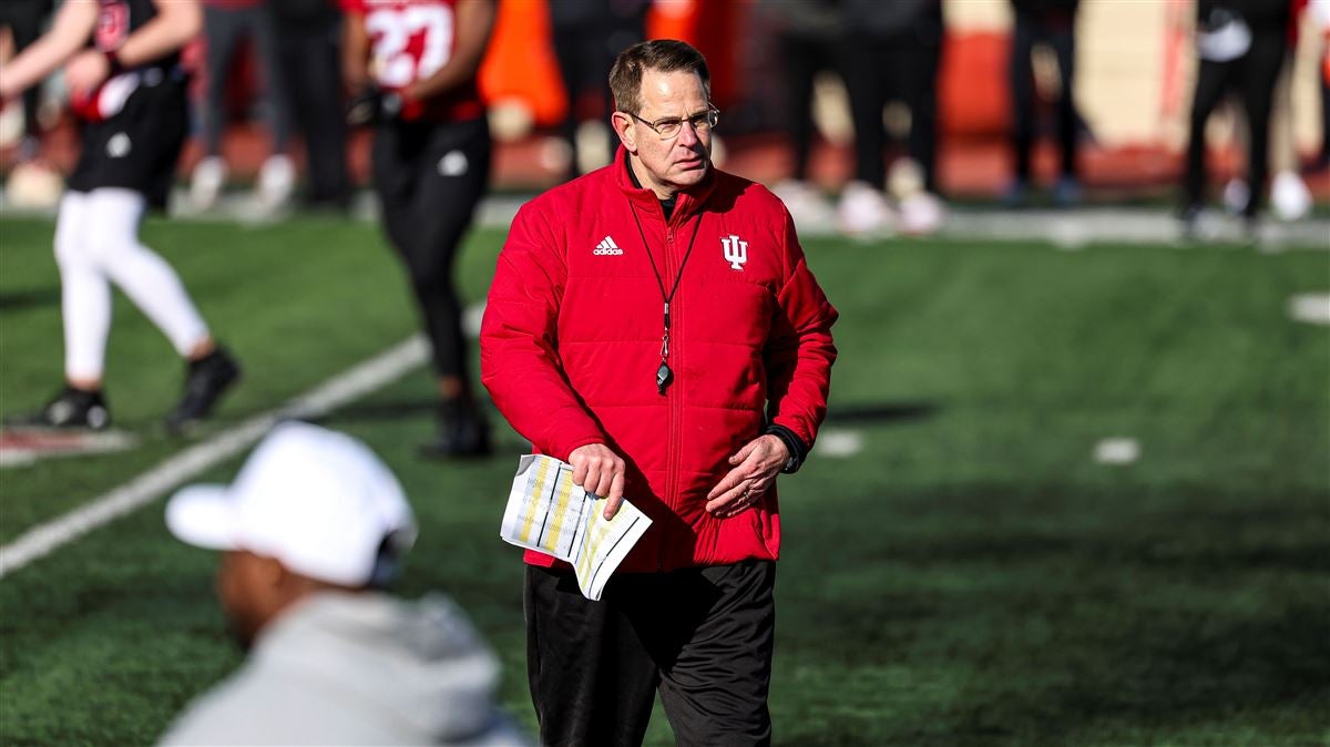 Photos: Indiana spring practice No. 1