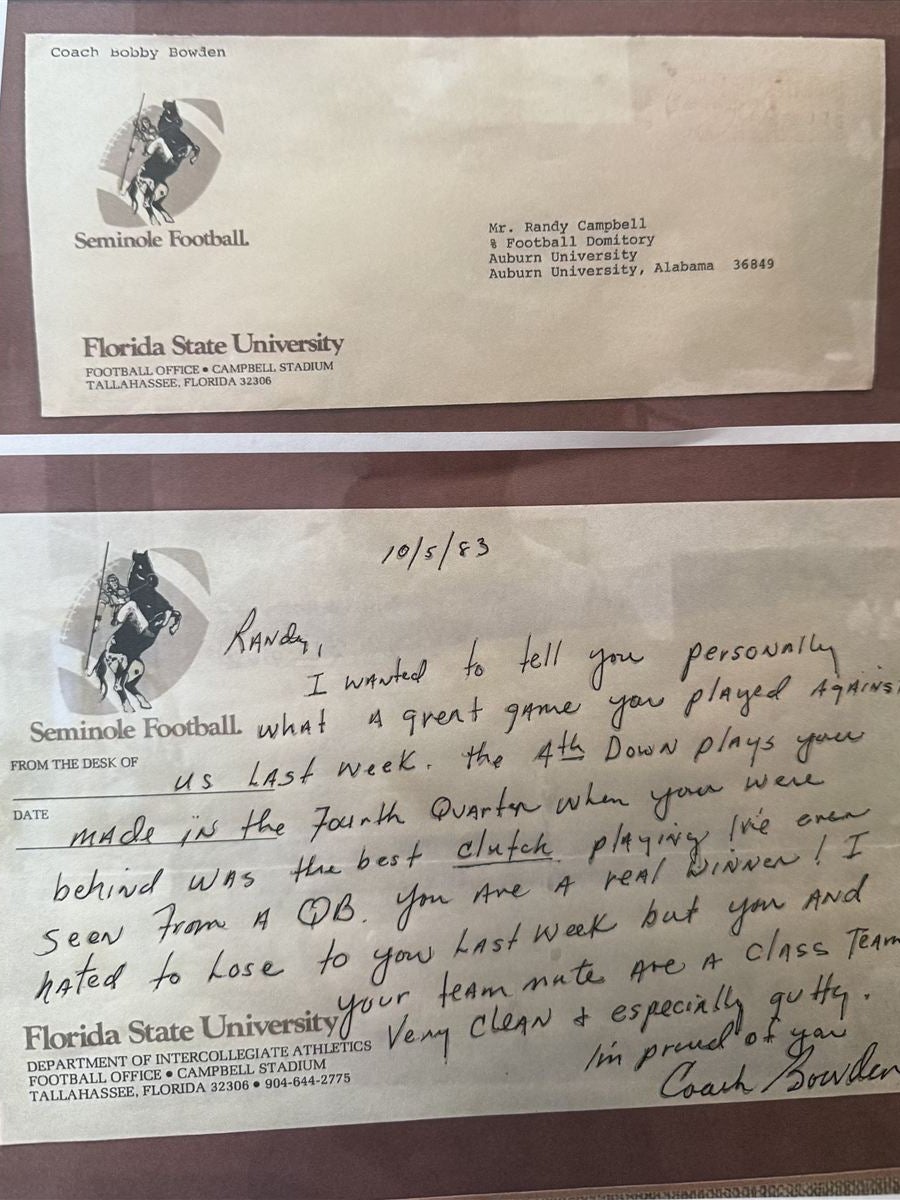 Randy Campbell on Auburn’s 1983 title recognition and playing for Pat ...