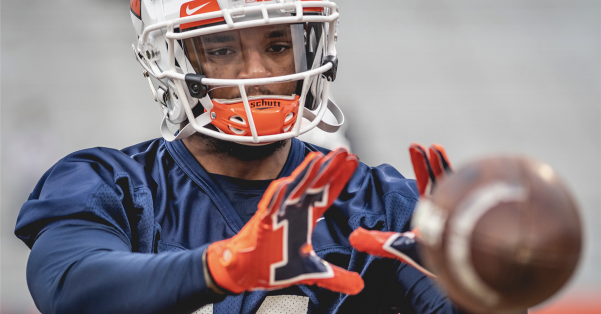 Illini look for Brian Hightower to 'own the moment' as top receiving weapon