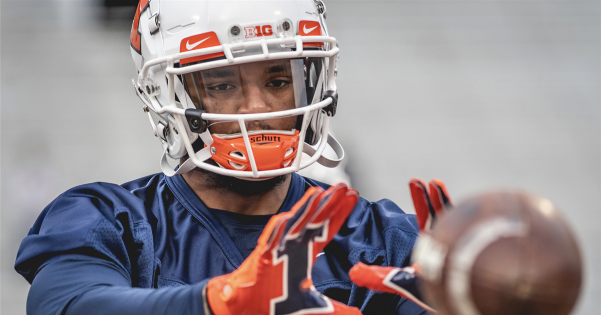 Illini look for Brian Hightower to 'own the moment' as top receiving weapon