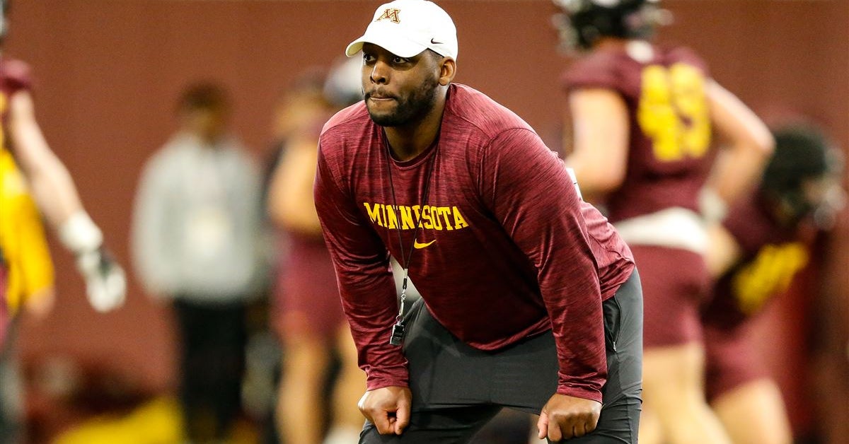 Minnesota running back coach Nic McKissic-Luke is hoping for health in ...