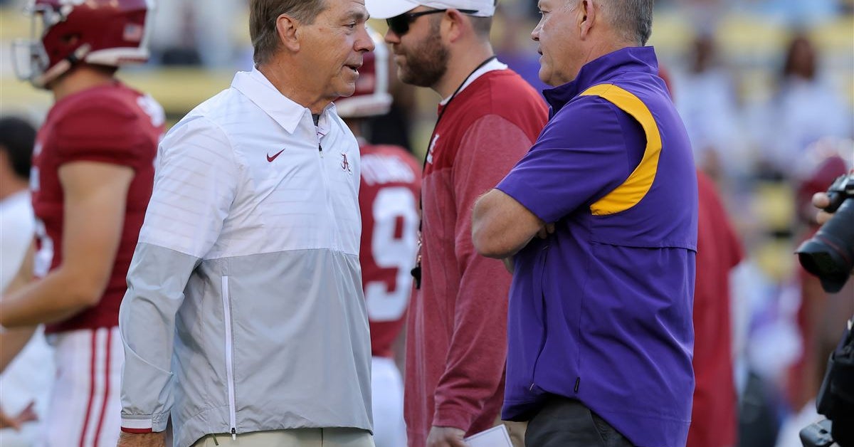 Kickoff time, TV details announced for Alabama-LSU game on Nov. 4