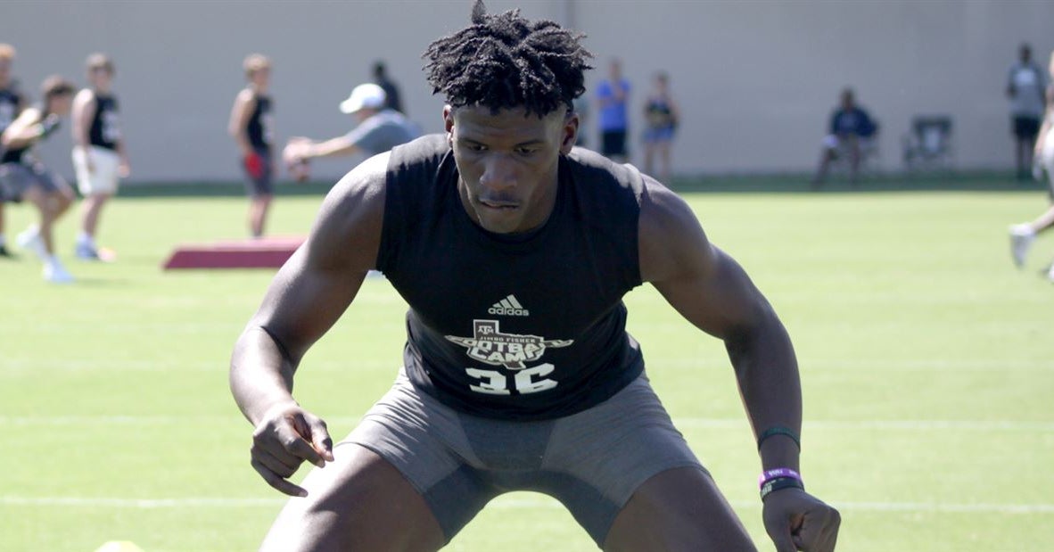 A&M LB commit Martrell Harris has added weight, worked out for coaches ...