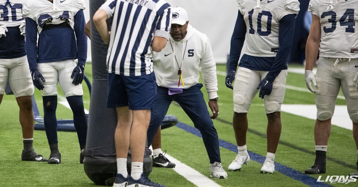 Penn State Coach Q&A: Stan Drayton on Nick Singleton and Kaytron Allen ...