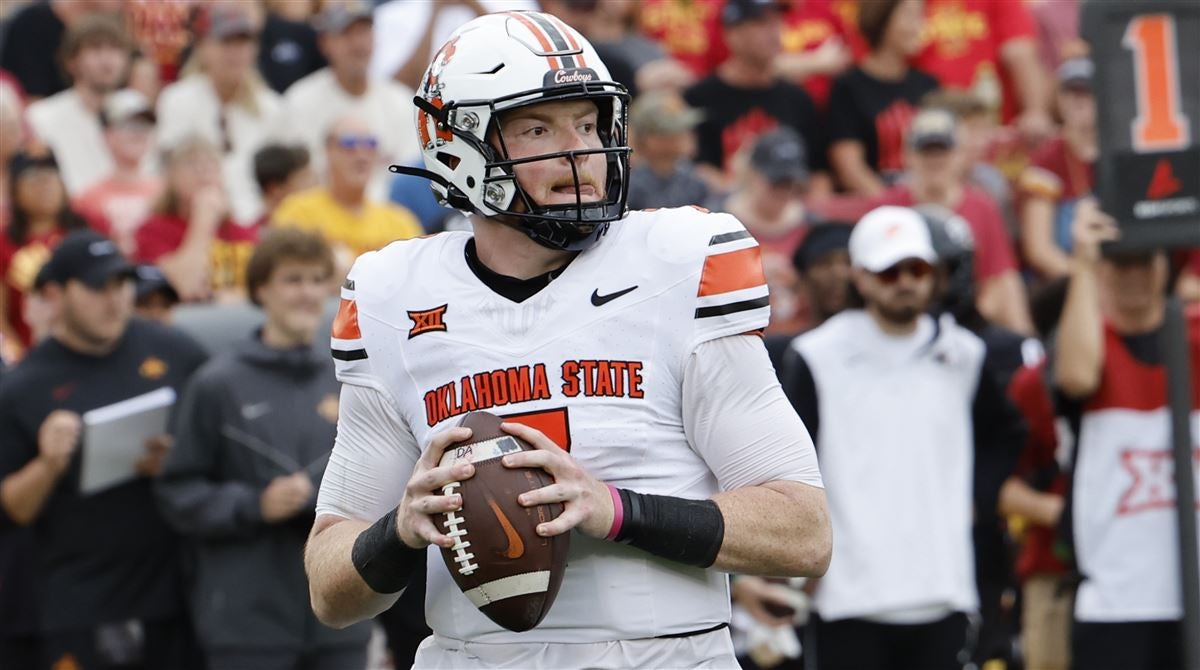Oklahoma State quarterback Alan Bowman granted 7th year of eligibility ...
