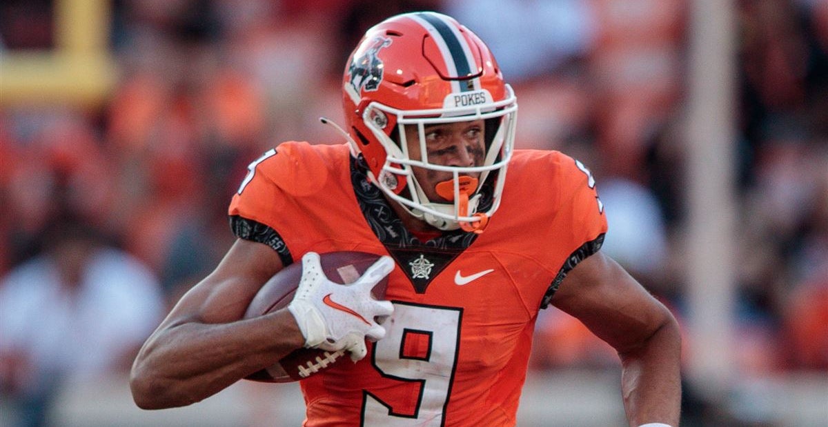 Oklahoma State portal receiver Bryson Green will spend this weekend at ...