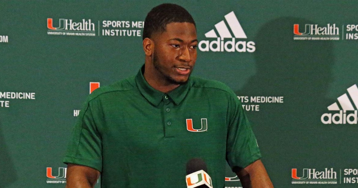 DE Quincy Roche explains why he transferred to Miami