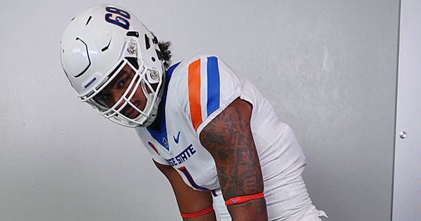 Three-star DL Dylan Hall talks about his official to Boise State