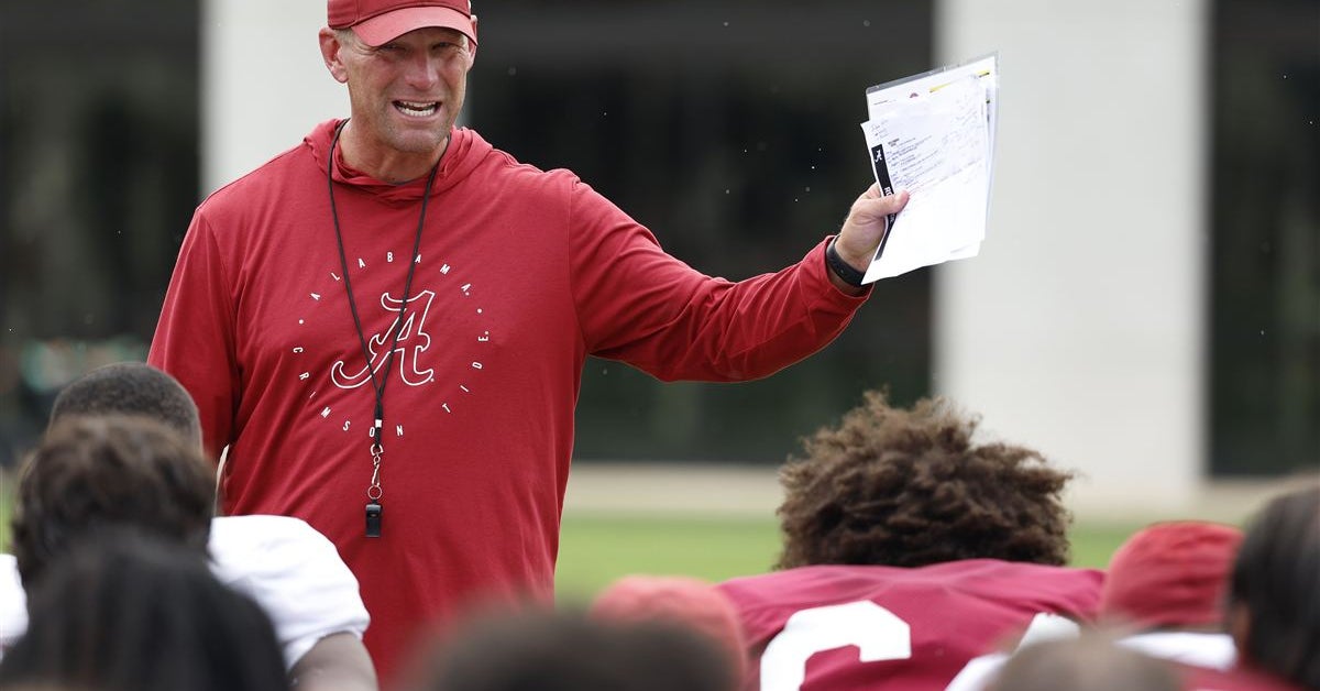 Alabama coaches were 'fed up' in Tuesday's practice after loss, Tide ...