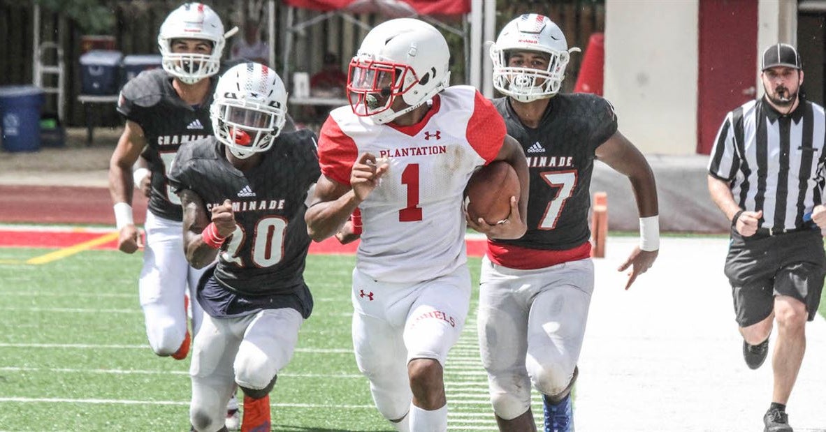 Jacolby George the first WR commit for Rob Likens at Miami
